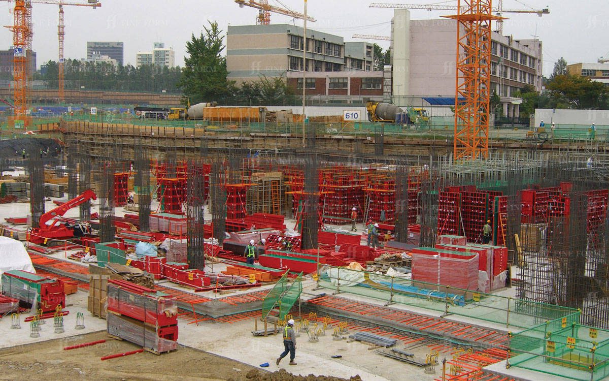 MIGHTY WALL & COLUMN PROJECT IN KOREA